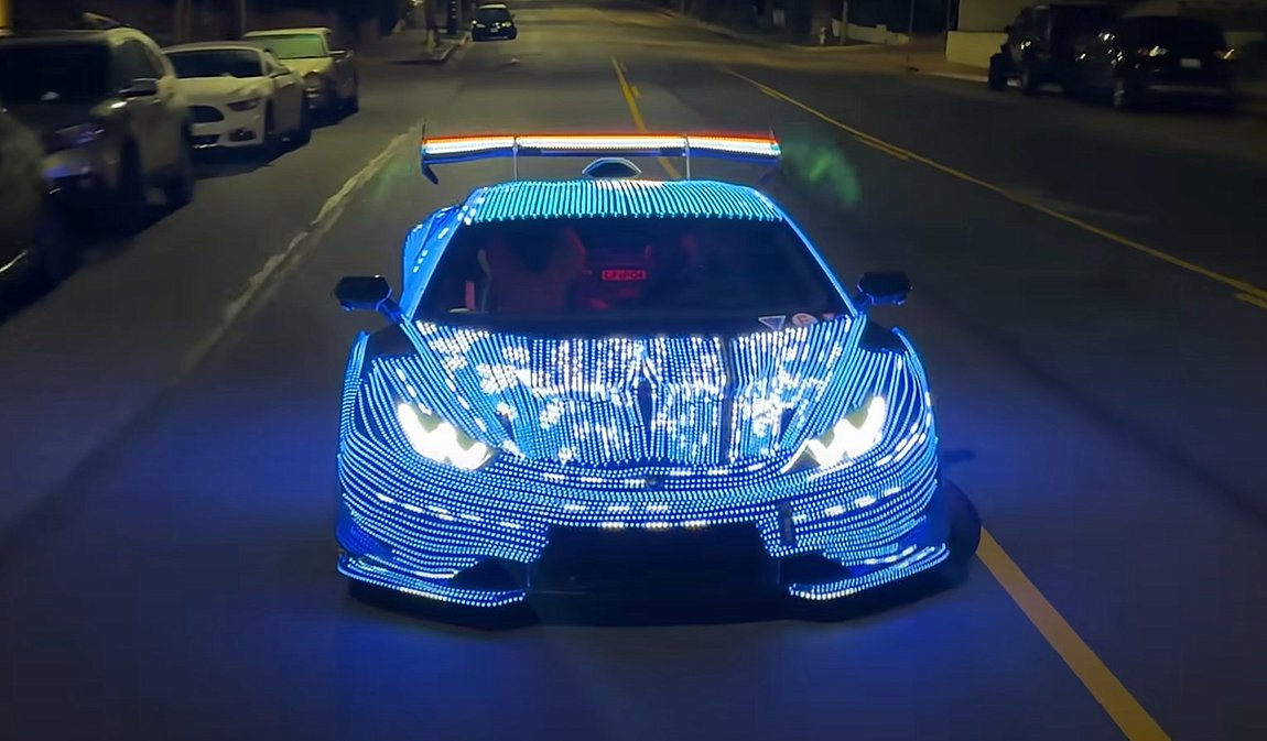 Alex Choi: Στόλισε μία Lamborghini Huracan με 30.000 LEDs [ΒΙΝΤΕΟ ...